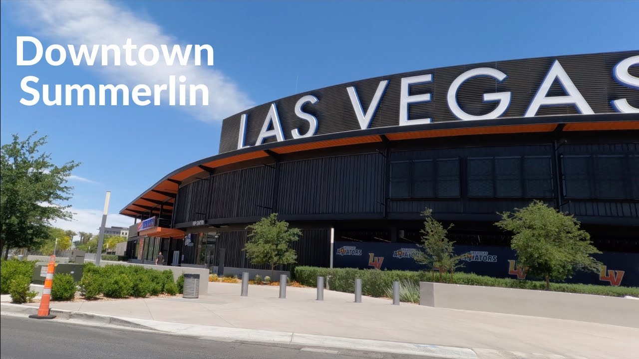 Las Vegas: Beautiful Day in Downtown Summerlin - YouTube