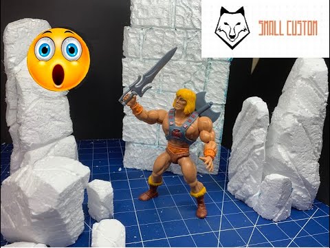 Diorama Tutorial Ruinas Antiguas / Ancient Ruins Part 1 - YouTube