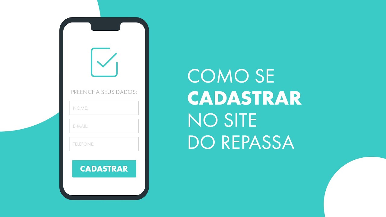 Como se cadastrar no site do Repassa | Brechó on-line Repassa - YouTube