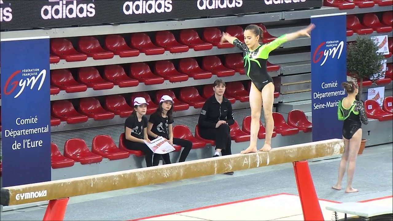Alison Lepin (2000) - CF elite 2015 et top 12 - YouTube