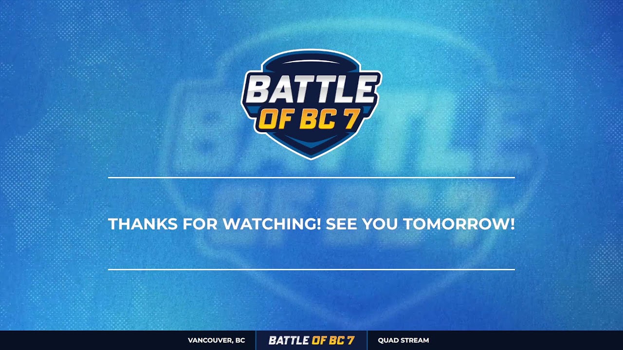 Battle of BC 7 - Day 1 - Ultimate Quad - YouTube