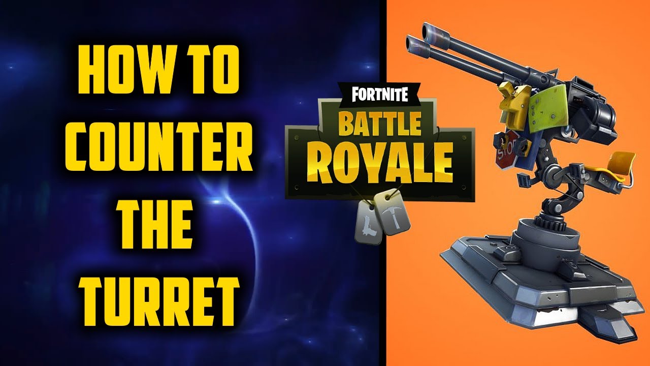 Fortnite - How To Counter The Turret Against Average Players - YouTube