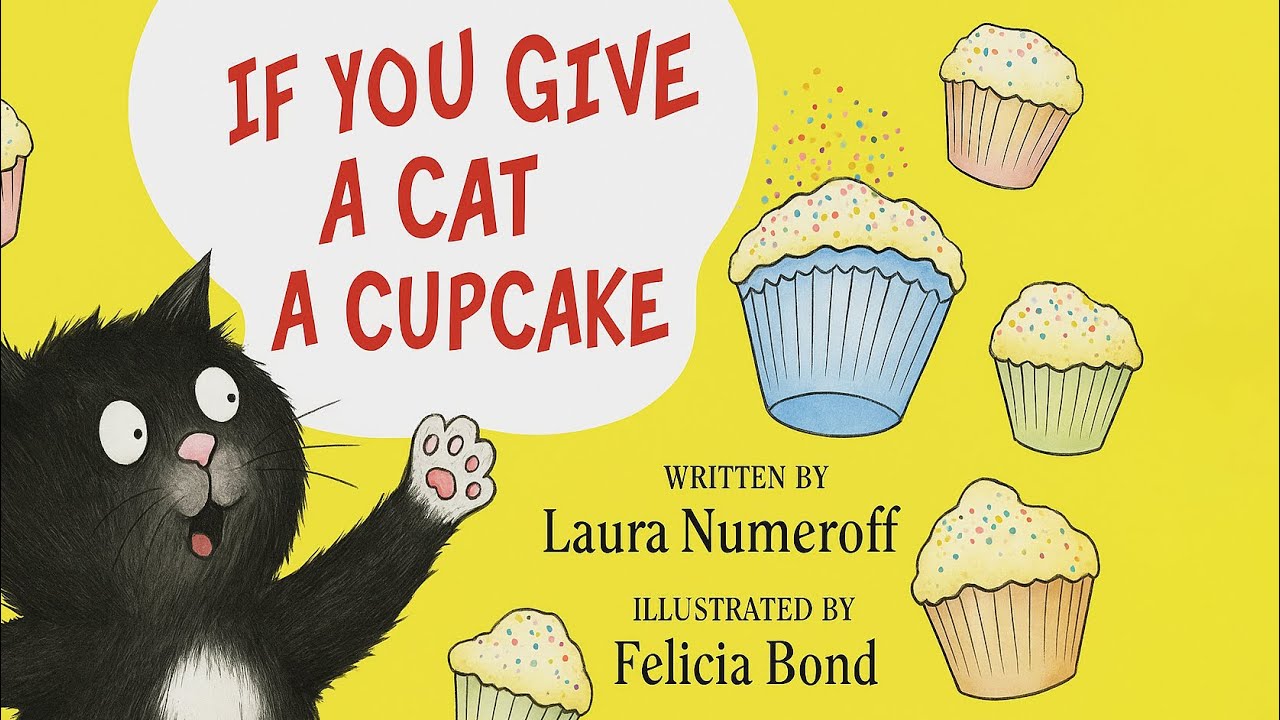 If You Give a Cat a Cupcake | A Fun Story! | Story Time Adventure ...