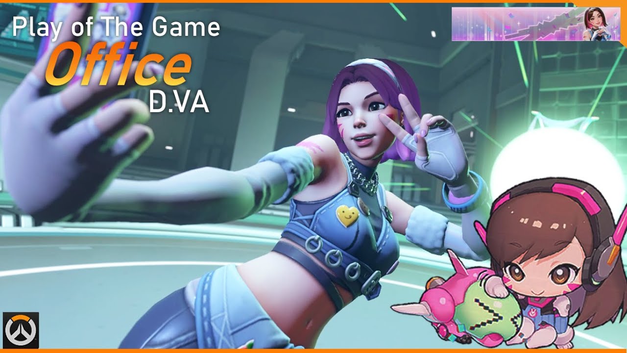 Overwatch2 Office DVA 'Perfect Night' เติมเกม ตูมเกม - YouTube