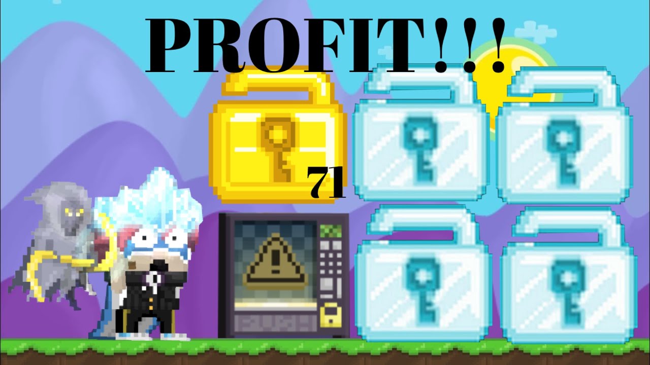 COLLECTING WLS FROM VENDING MACHINE (PROFIT!) | GROWTOPIA | - YouTube