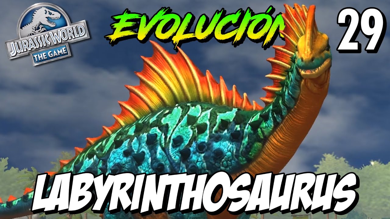LABYRINTHOSAURUS EVOLUCIÓN | Jurassic World The Game #29 | Gameplay ...