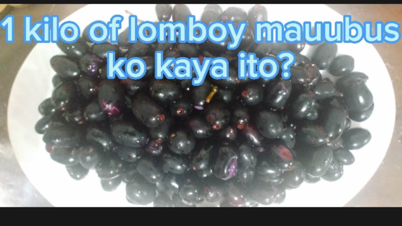 MUKBANG JAVA PLUM FRUIT (lomboy o duhat) - YouTube