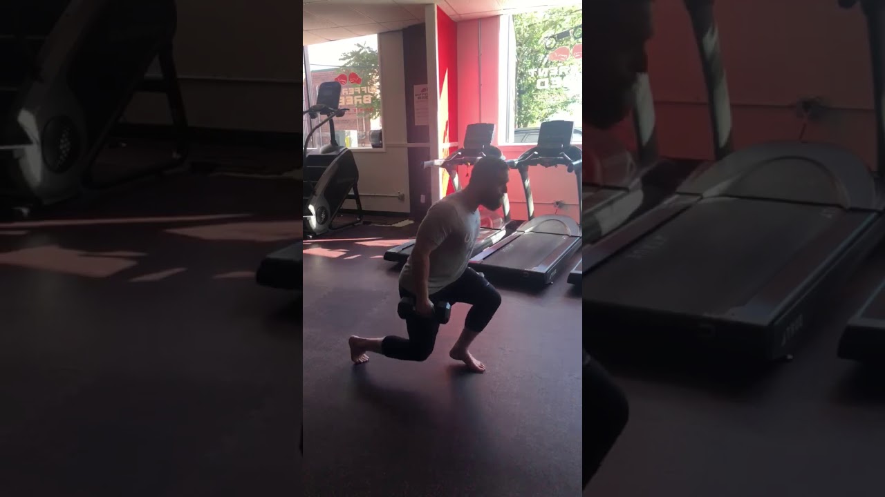 Drop Split Squat - YouTube