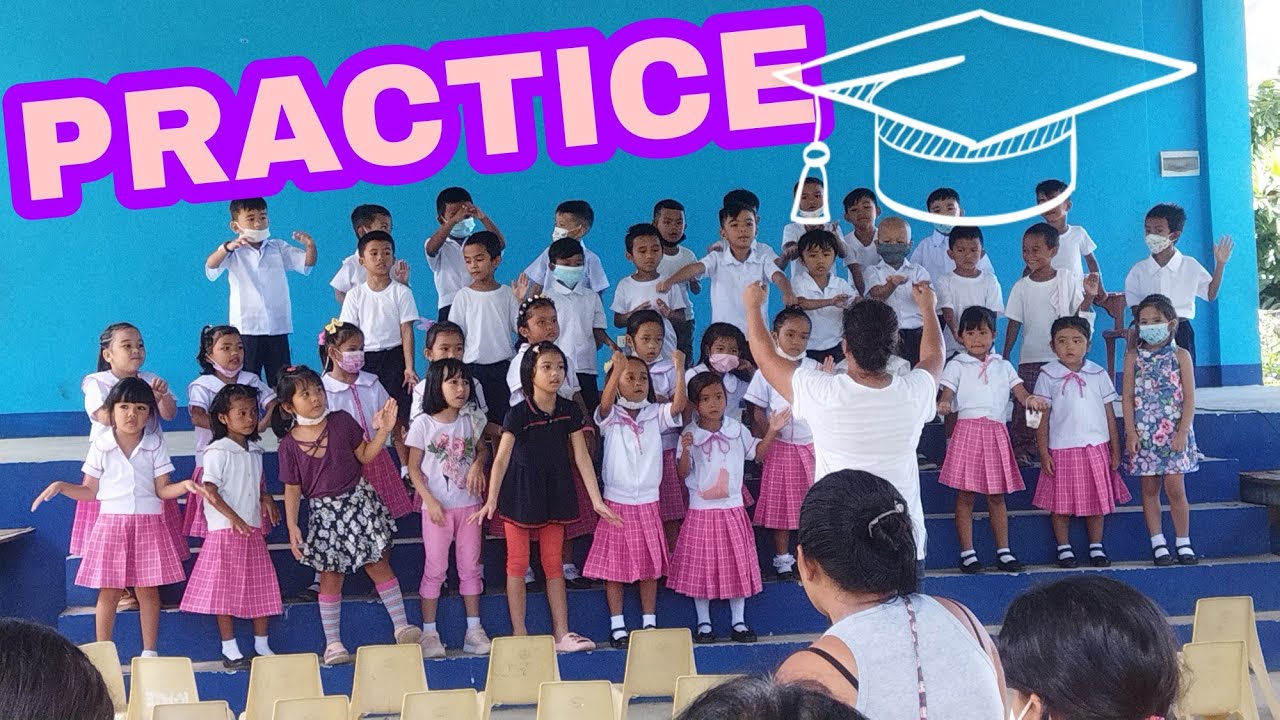 KINDERGARTEN MOVING UP CEREMONY PRACTICE |KEEYPEE VLOG - YouTube