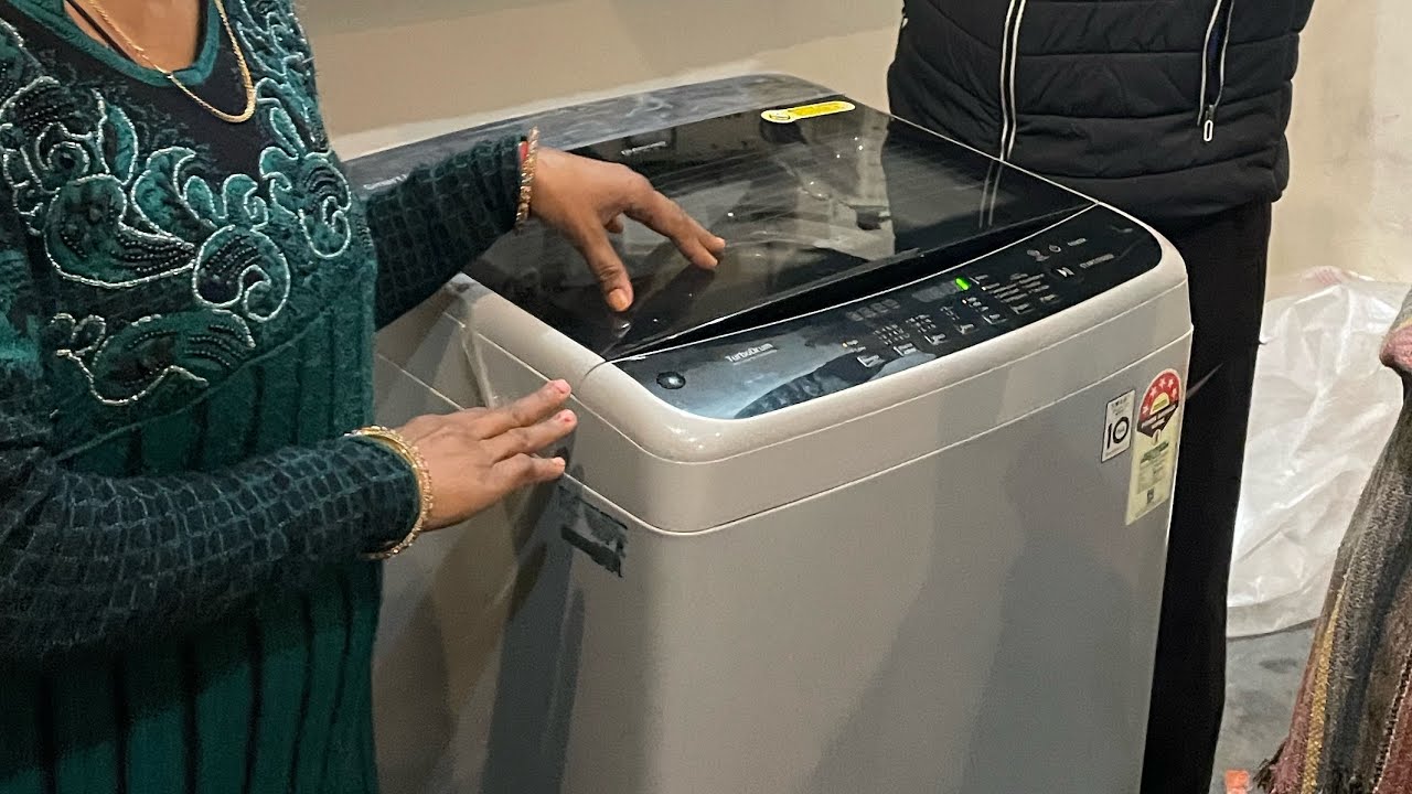 LG Top Load 8Kg fully Automatic smart Inverter Washing machine # ...