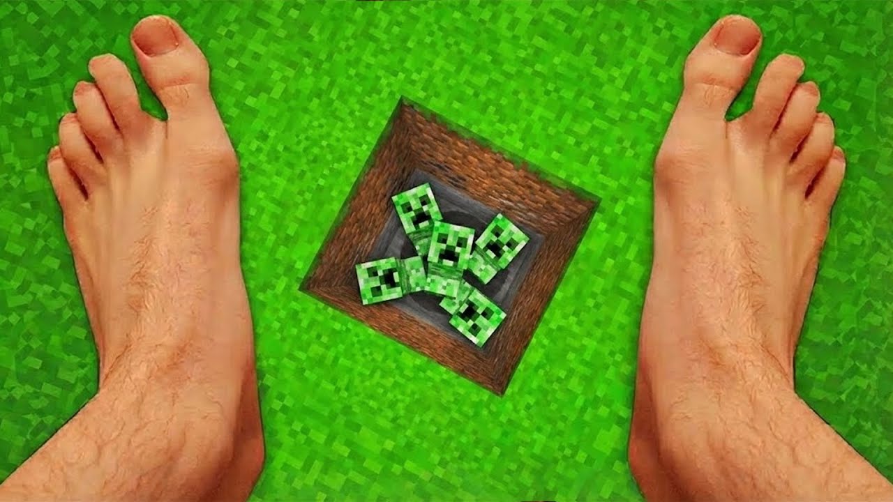 REALISTIC MINECRAFT IN REAL LIFE! - IRL Minecraft Animations / In Real ...