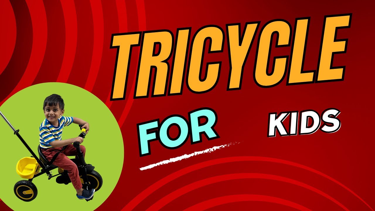 Unboxing and Review | LuvLap Elegant Tricycle for kids | 15 months ...