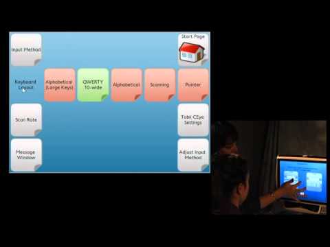 Tobii ATI eye-tracking technology & how it works for computer access ...