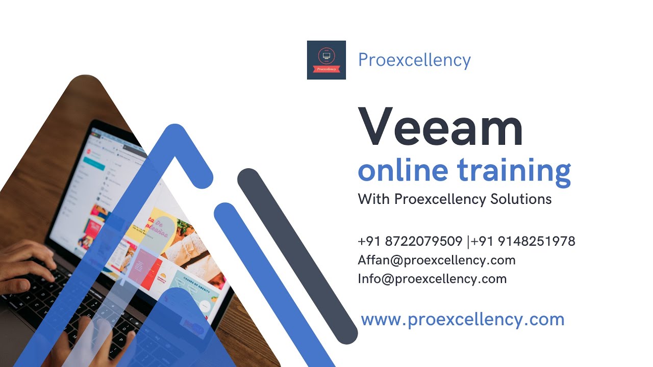 Veeam Online Training: Learn Veeam from the Experts | Proexcellency ...