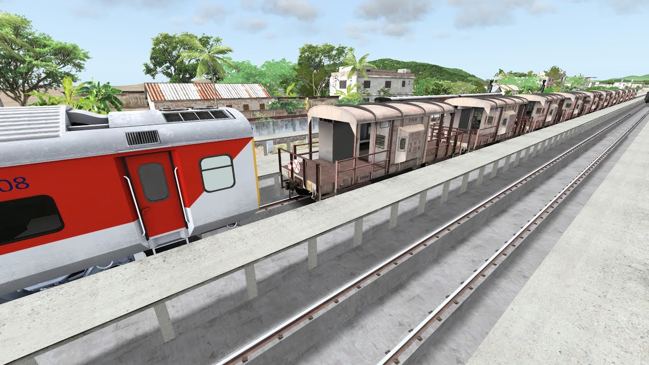 11 GUARD CAR COUPLED BY RED LHB 1ST AC COACH & LDH WDG3A - YouTube