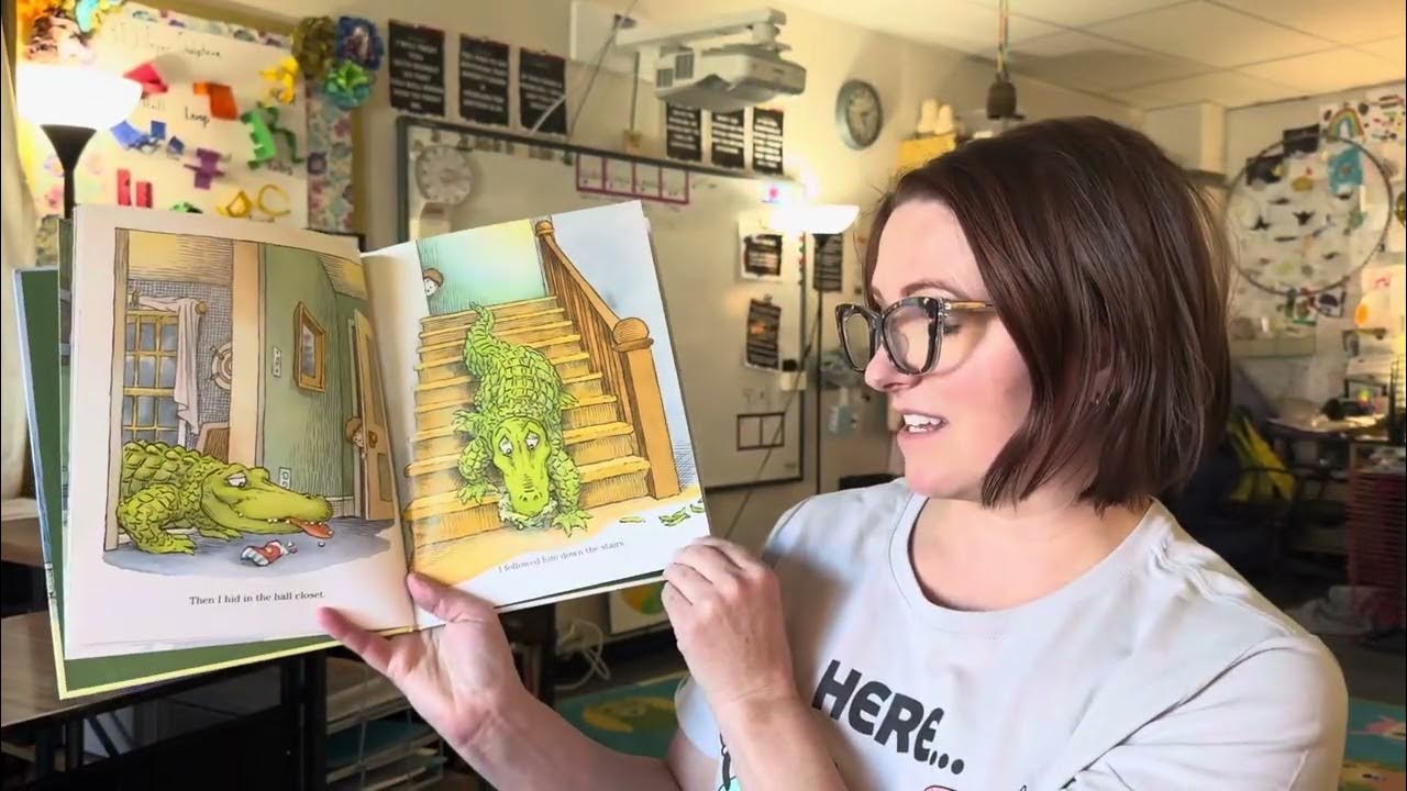 There’s An Alligator Under My Bed Read By Mystery Reader #1 - YouTube