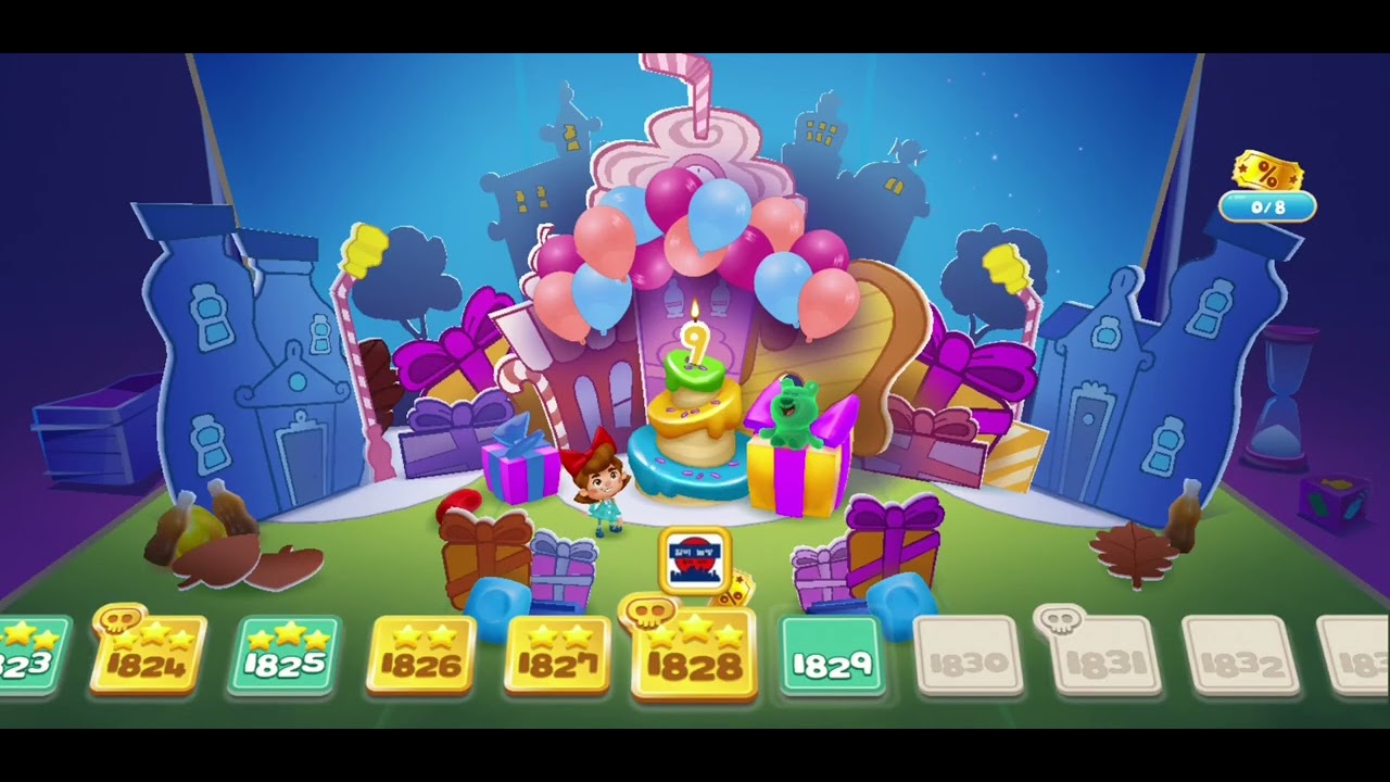 @Candy Crush SODA 1827~1830 - YouTube
