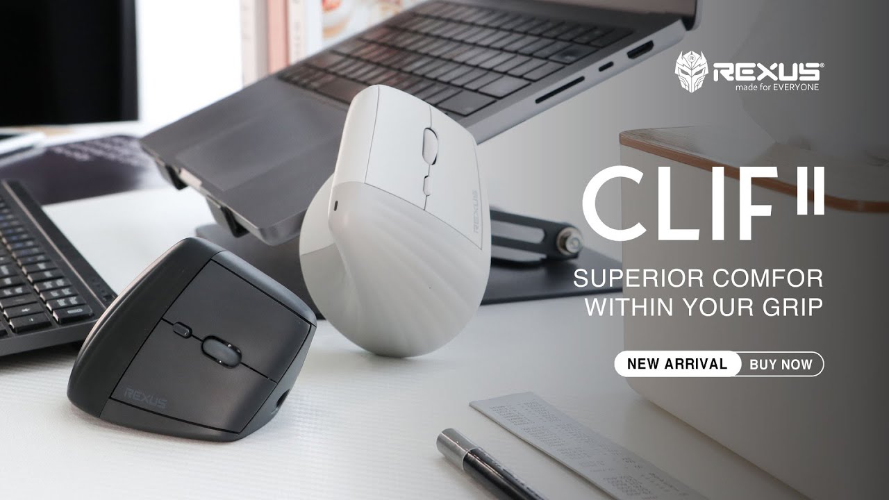 MOUSE WIRELESS OFFICE CLIF II QV270 - YouTube