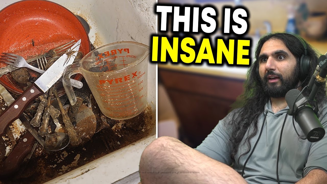 Esfand Reacts To Asmongold's Before & After Cleaning Pictures... - YouTube