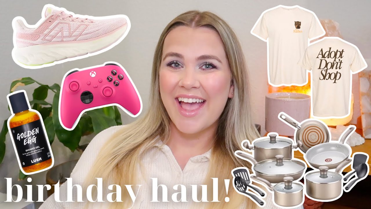 what i got for my birthday! *birthday haul* 2024 - YouTube