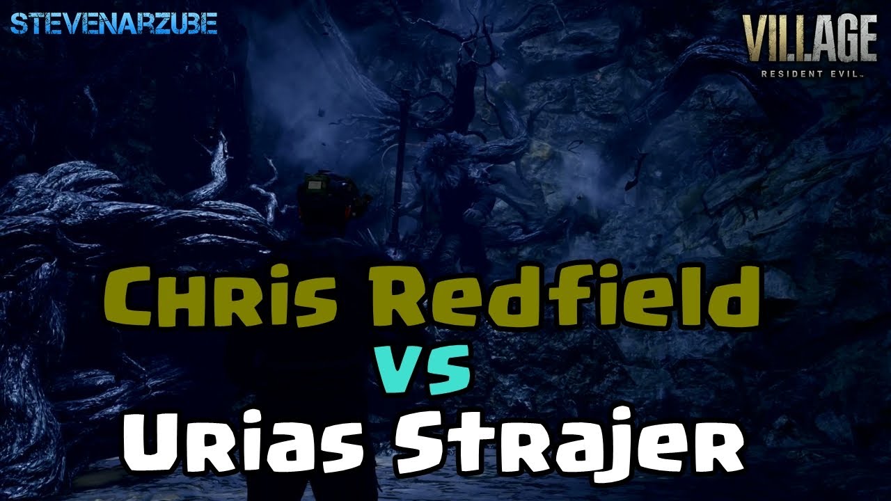 Chris Redfield vs Urias Strajer En Tercera Persona | Resident Evil 8 ...
