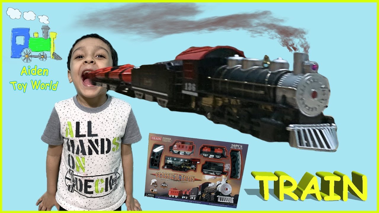 Chu Chu Train with Smoke | Aiden Toy World - YouTube