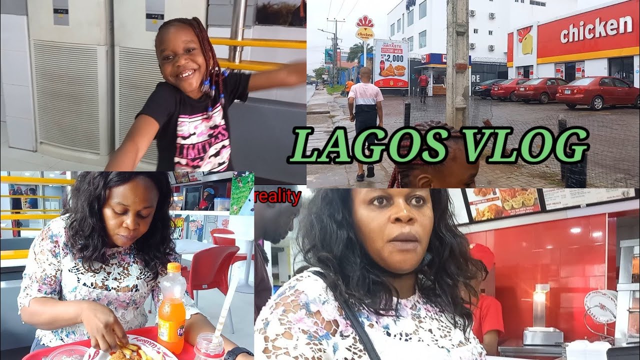 taking my kids out for breakfast/chicken Republic/lagos vlog. - YouTube