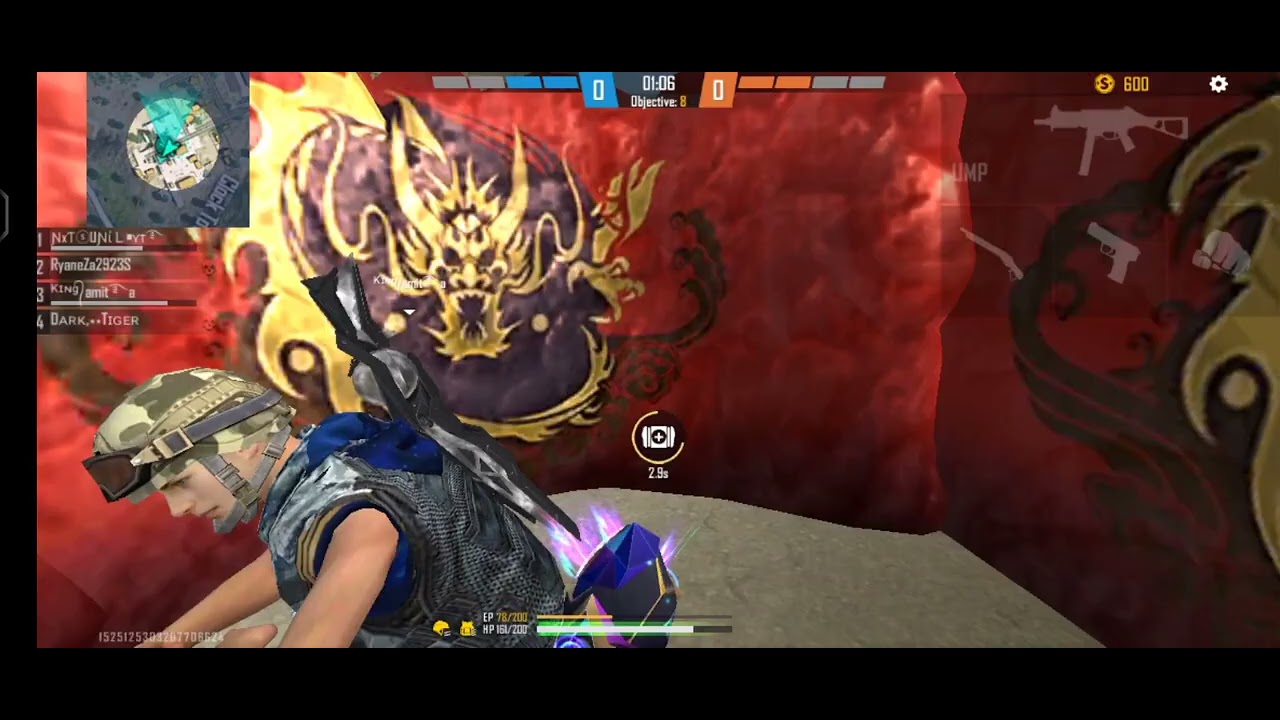 King Amit gaming 4v4 gameplay video - YouTube