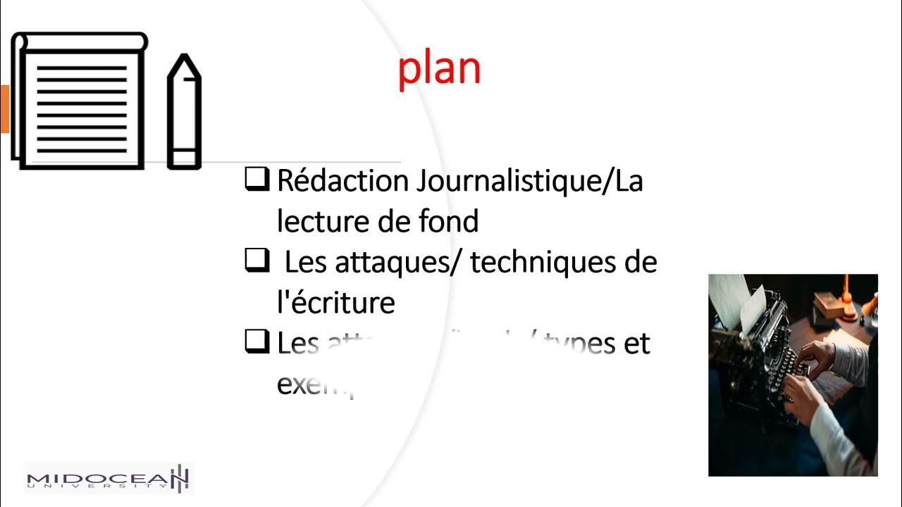 Rédaction Journalistique - le cours 7 - La lecture de fond - Midocean ...