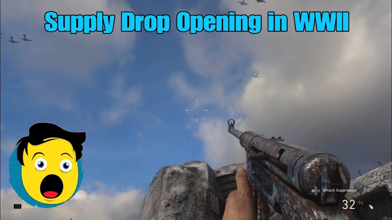 Supply Drop Opening in COD WWII - YouTube