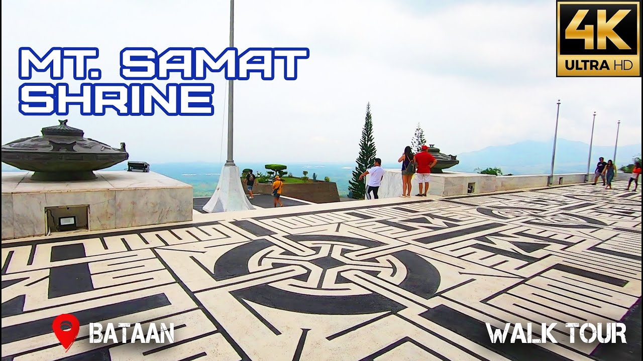 [4K] Exploring Mount Samat Shrine - YouTube