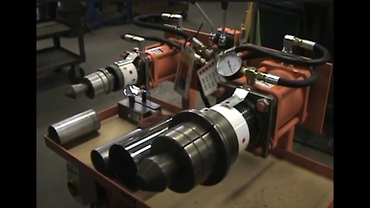 Expanding 1-6" with Portable 1674 Expander and Rod Bracket Bending ...