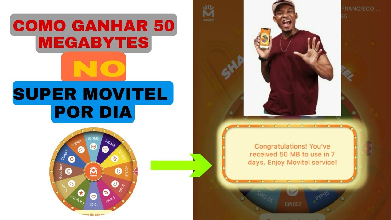 COMO GANHAR 50 MEGABYTES NO SUPER-MOVITEL POR DIA. VAMOS COMO GANHAR 50 ...
