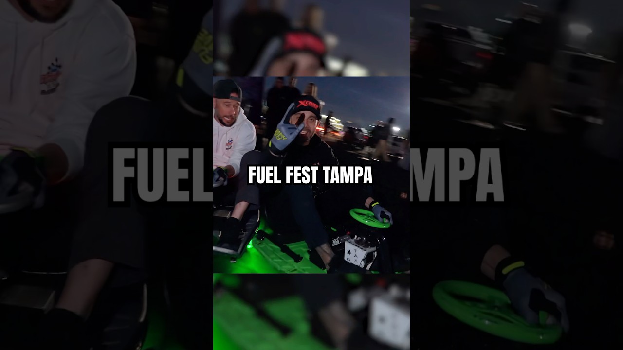 Full send at Fuel Fest Tampa! #taxigarage #crazycart - YouTube