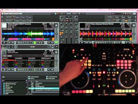 DJ Techtools VCI400SE Flashflooder v2 Traktor Mapping Explanation - YouTube