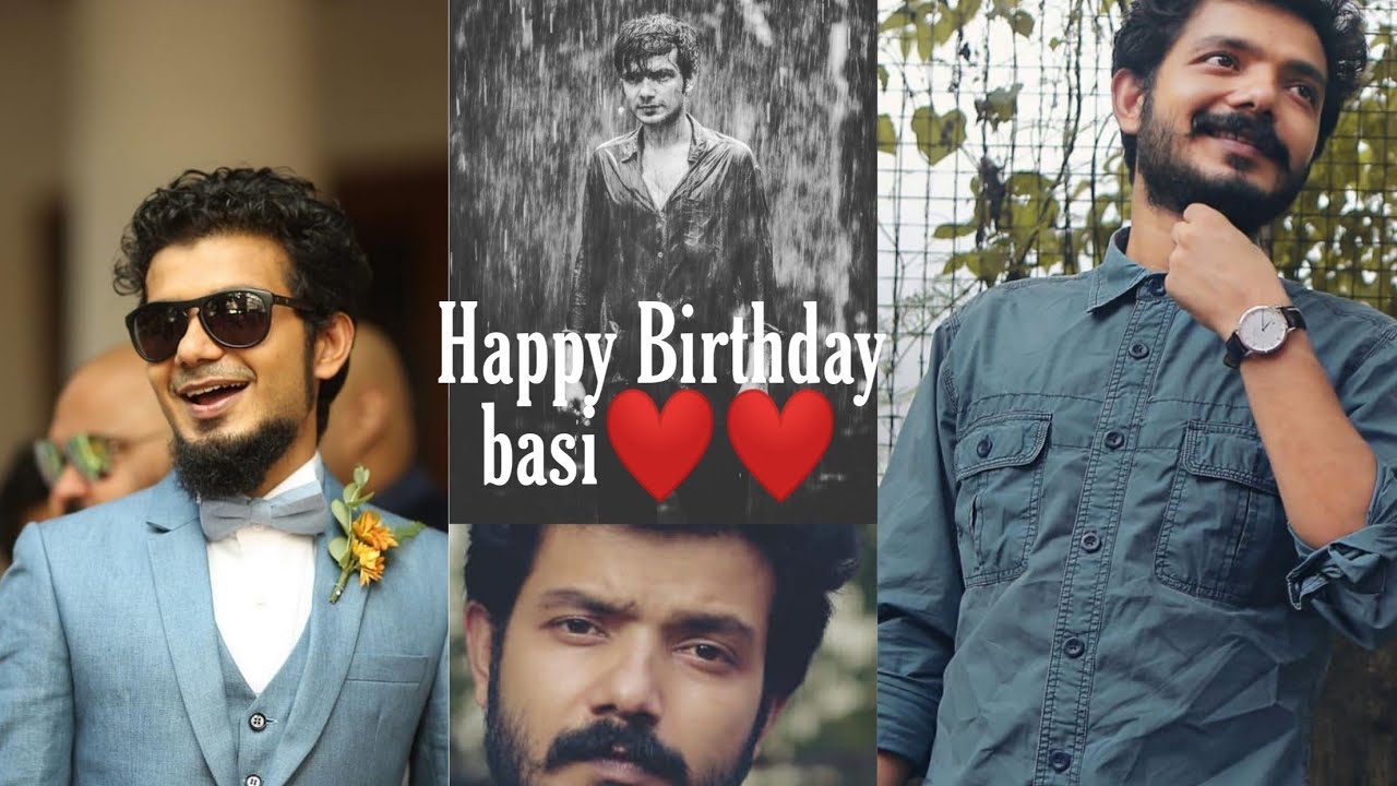 Sreenath basi Full screen Birthday status videos 2020//basi ️ ️ - YouTube