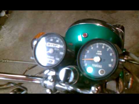 1970 Yamaha XS1 she's ALIVE! - YouTube