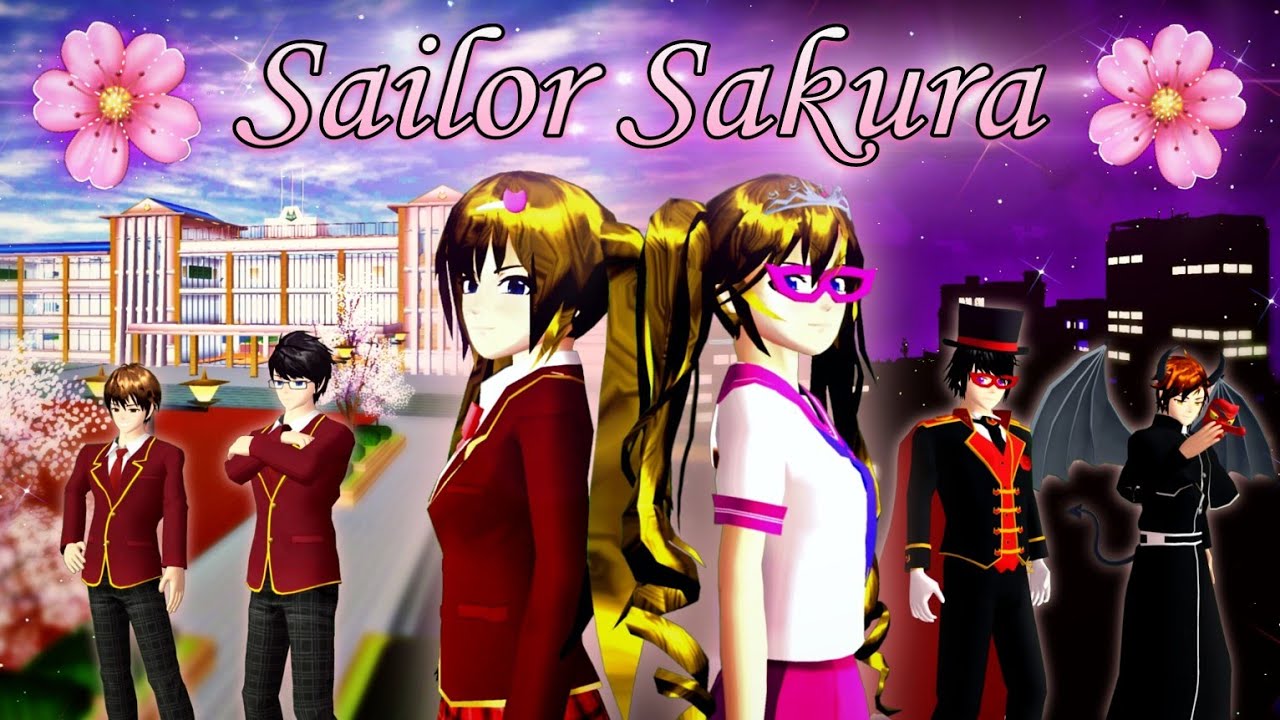 🌸Sailor Sakura🌸 Ep 1: "Marina becomes a Superhero" | Sakura School ...