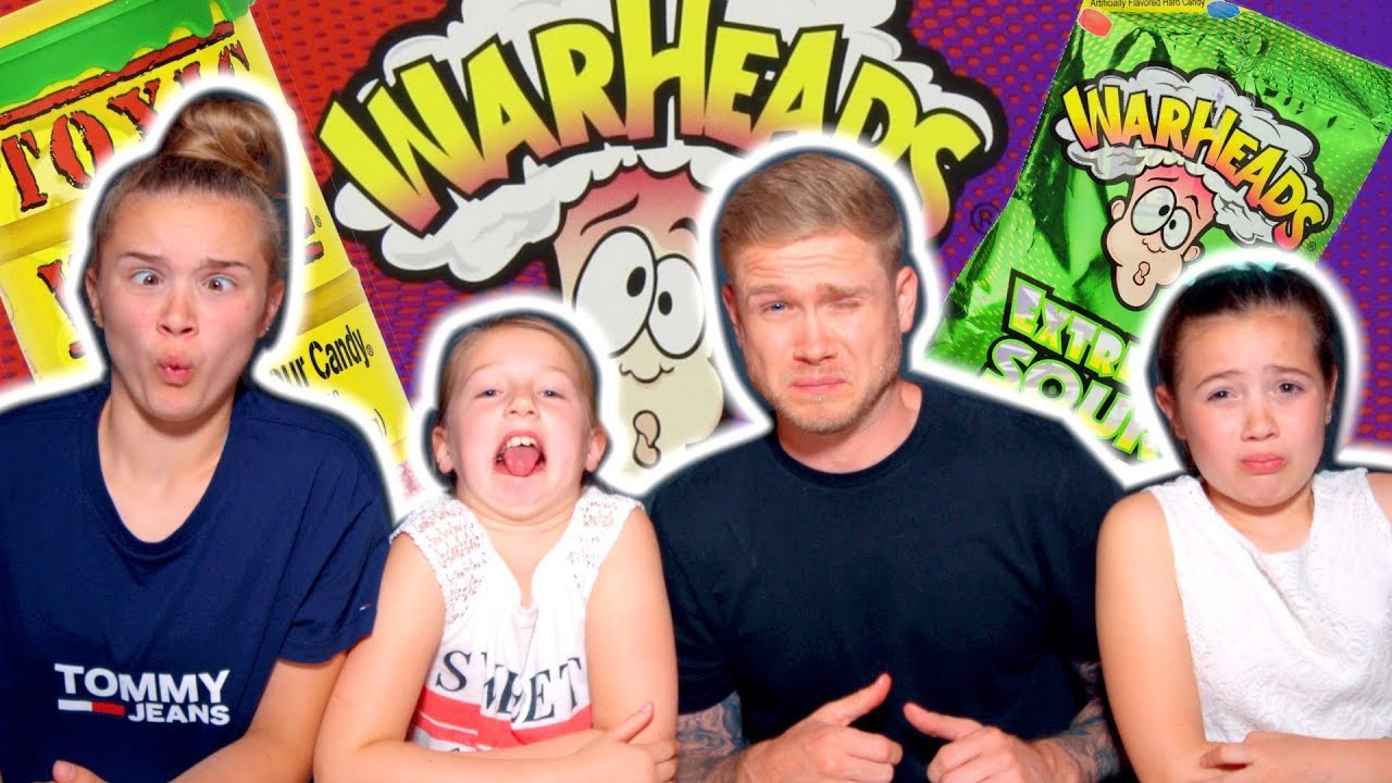 Trying Sour Candy And Umeboshi Plums Dad V Girls Youtube