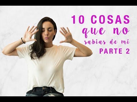 ¡Otras 10 cosas que no sabías de mí! - #MDM - ¿Saben qué era antes de ...