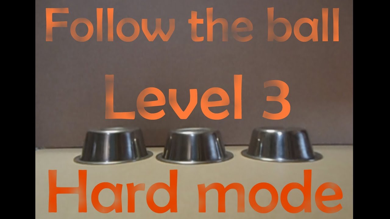 Interactive Shell Game - Level 3 - Hard mode - YouTube
