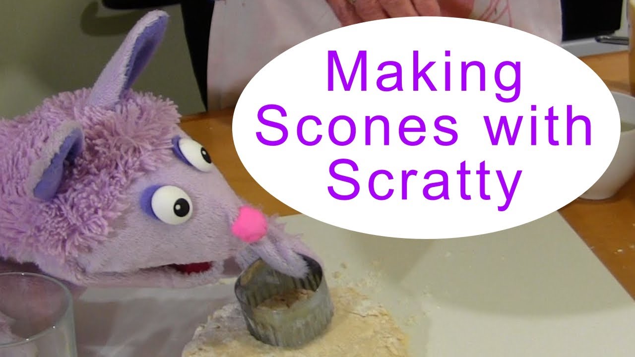 Making Scones with Scratty - YouTube