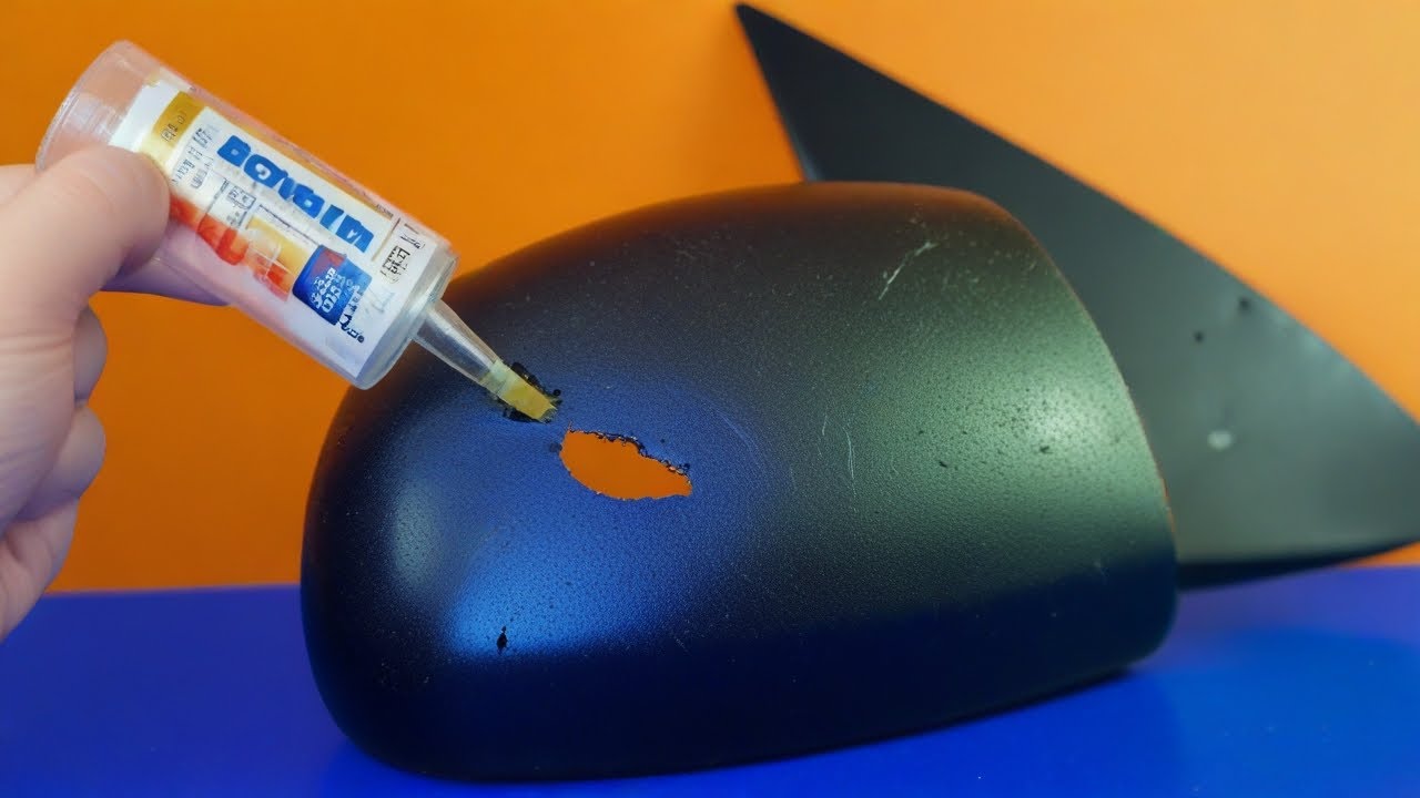 EASY Car Plastic REPAIR using Liquid Plastic !! - YouTube