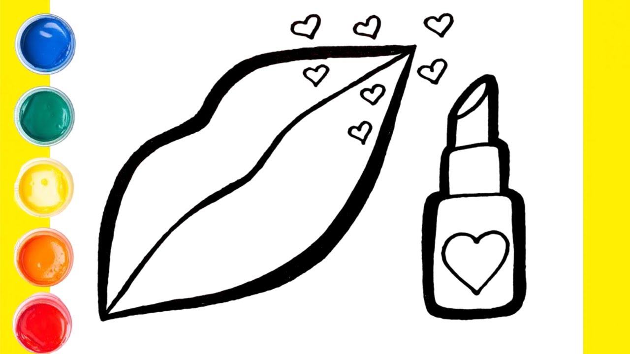 How to draw lips, Drawing tutorial art, Easy drawing for kids and ...