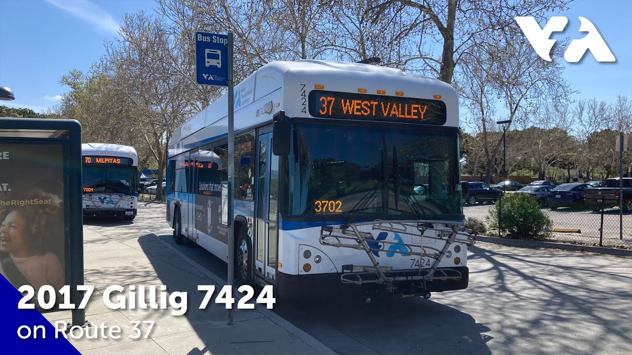 NEW TREND | Santa Clara VTA 2017 Gillig Low Floor Plus HEV 40' #7424 ...