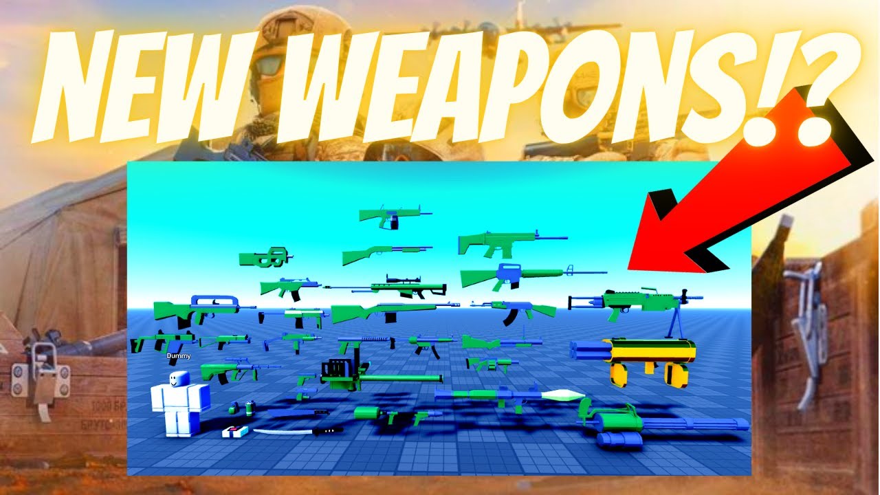 NEW WEAPON REVAMP LEAKS IN MILITARY TYCOON - YouTube