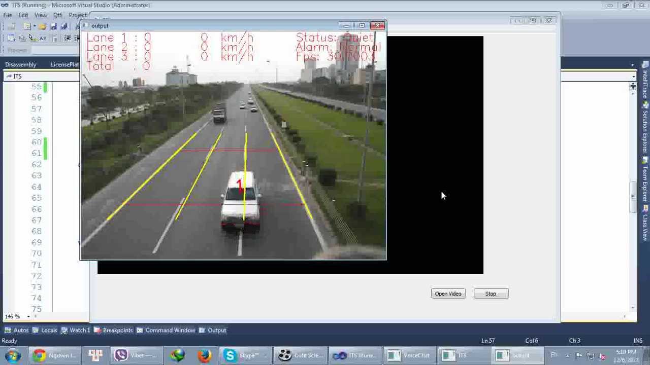 Real Time Vehicle Counting And Velocity Estimation Using Opencv Youtube