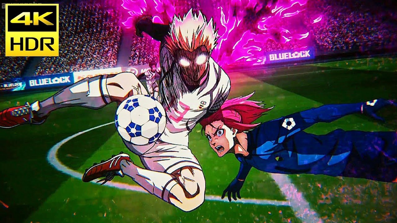 Shidou's Insane Dragon Drive in English dub 4K ~ Blue Lock Season 2 ...