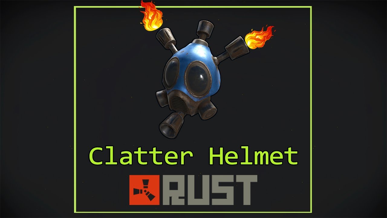 RUST FREE SKIN - CLATTER HELMET - YouTube
