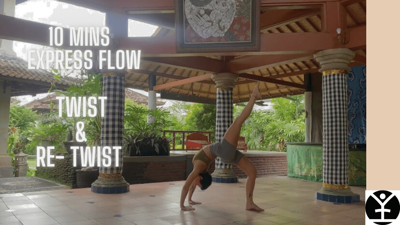 12 Mins Flow - Twist & Re- Twist Your Body ☮️ - YouTube